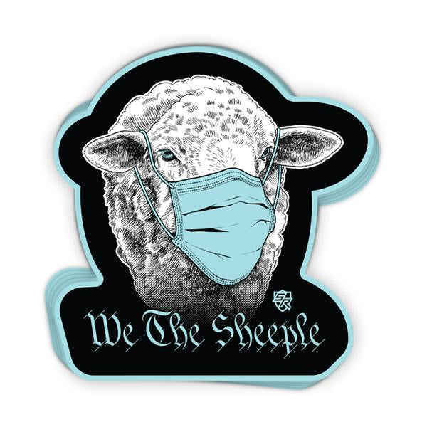 We the Sheeple-Decal – Jacks Boots and Apparel